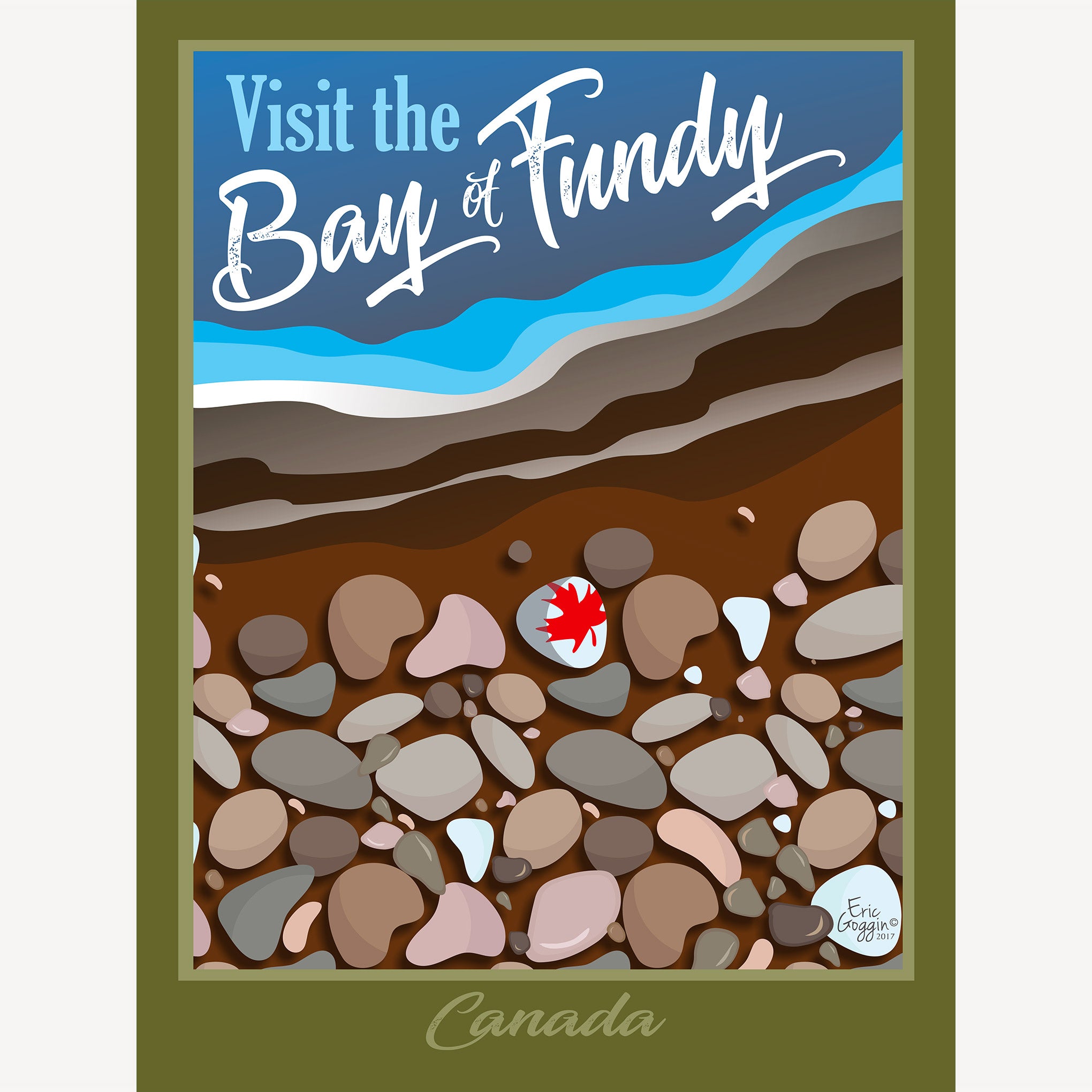 Bay of Fundy Beach – Destination Art